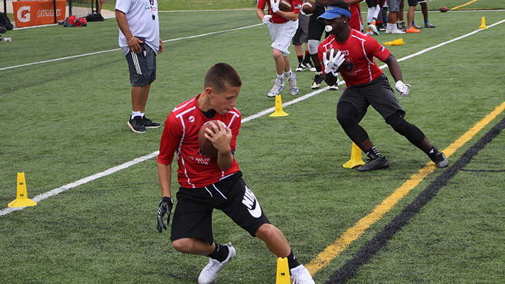 Offseason conditioning at home: Line jumps build balance, quickness