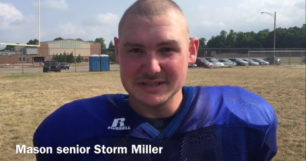 High school football athlete Storm Miller overcomes cancer to return to ...