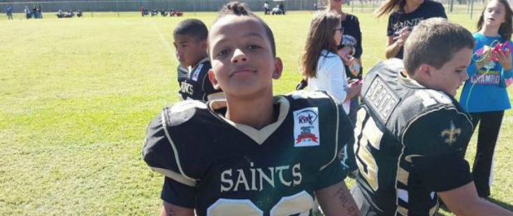 Our Football Story: Young player finds new brotherhood with Texas ...