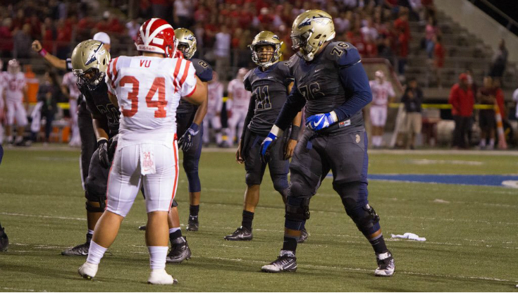 Some love for the line: Offensive lineman wins 'Athlete of the Year' honors