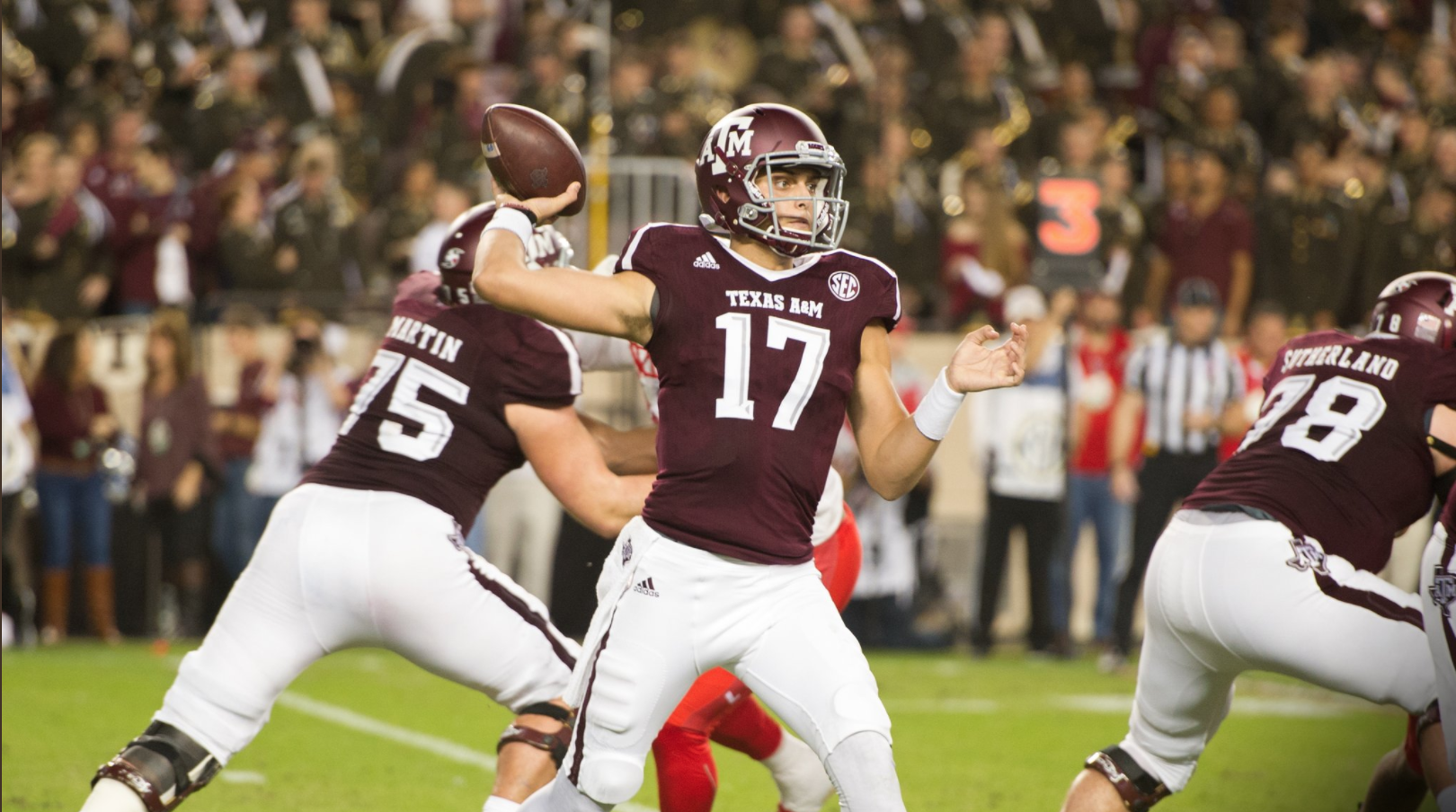 Texas A&M’s Nick Starkel comes up big in return, earns weekly National Team